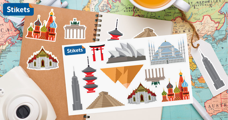 Stickers Capitales - Stikets