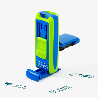 Tampon encreur de poche personnalisé - Stikets