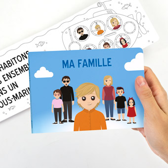 Livre Ma famille personnalisé - Stikets